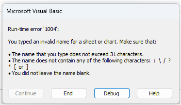 Solved: How to Copy Excel Sheet and Name it using VBA? | Experts Exchange