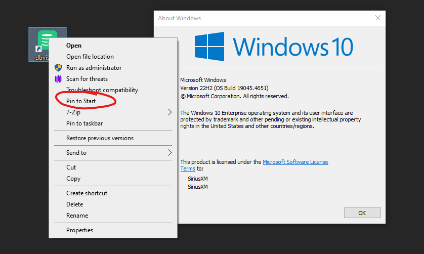 Solved: Pin to start option missing on windows 11 | Experts Exchange