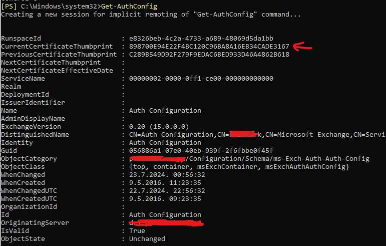 Solved: Exchange HCW, OAuth SSL | Experts Exchange