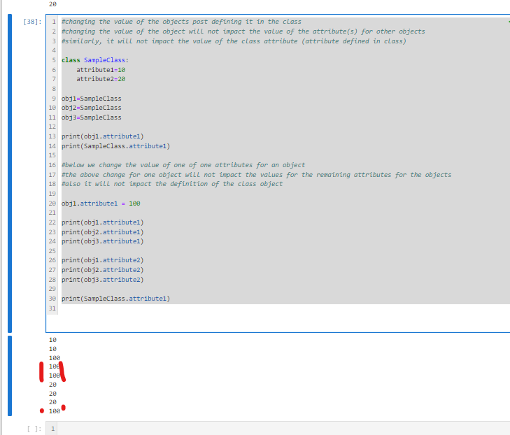 Solved: changing the value of an attribute for an object | Experts Exchange