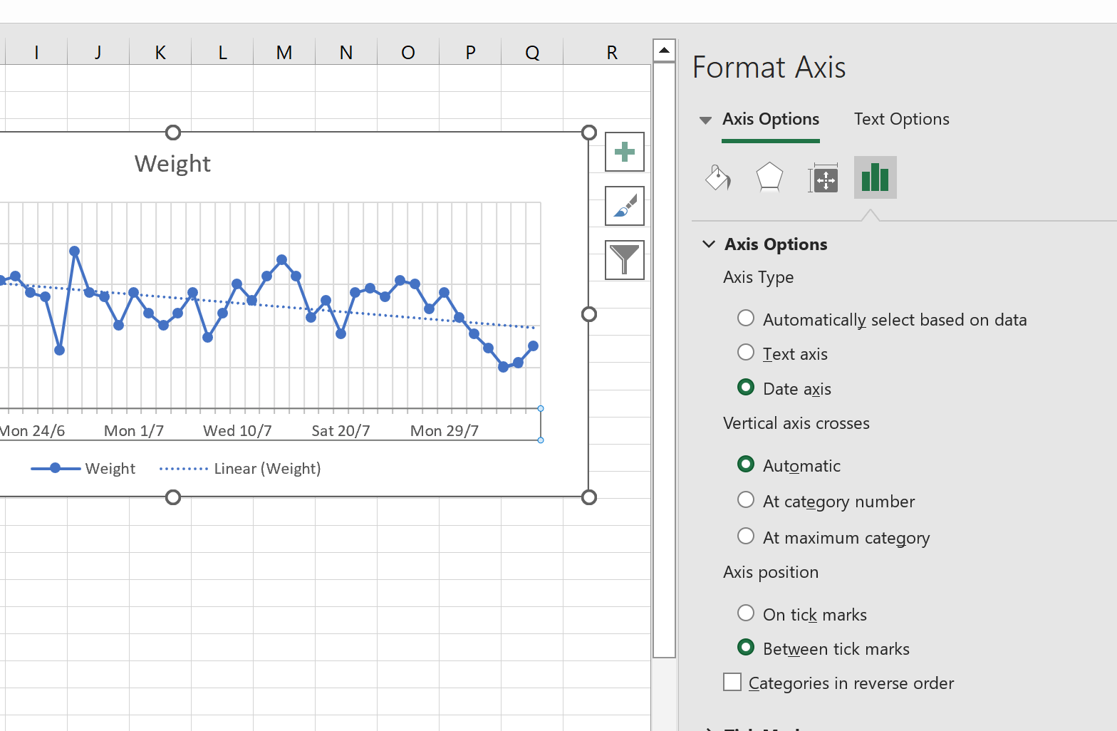 Solved: Excel 2021 Scatter Chart wont Display Dates on X-Axis | Experts ...