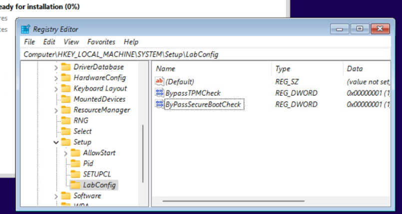 Solved: Bypass Windows 11 Upgrade Requirements | Experts Exchange