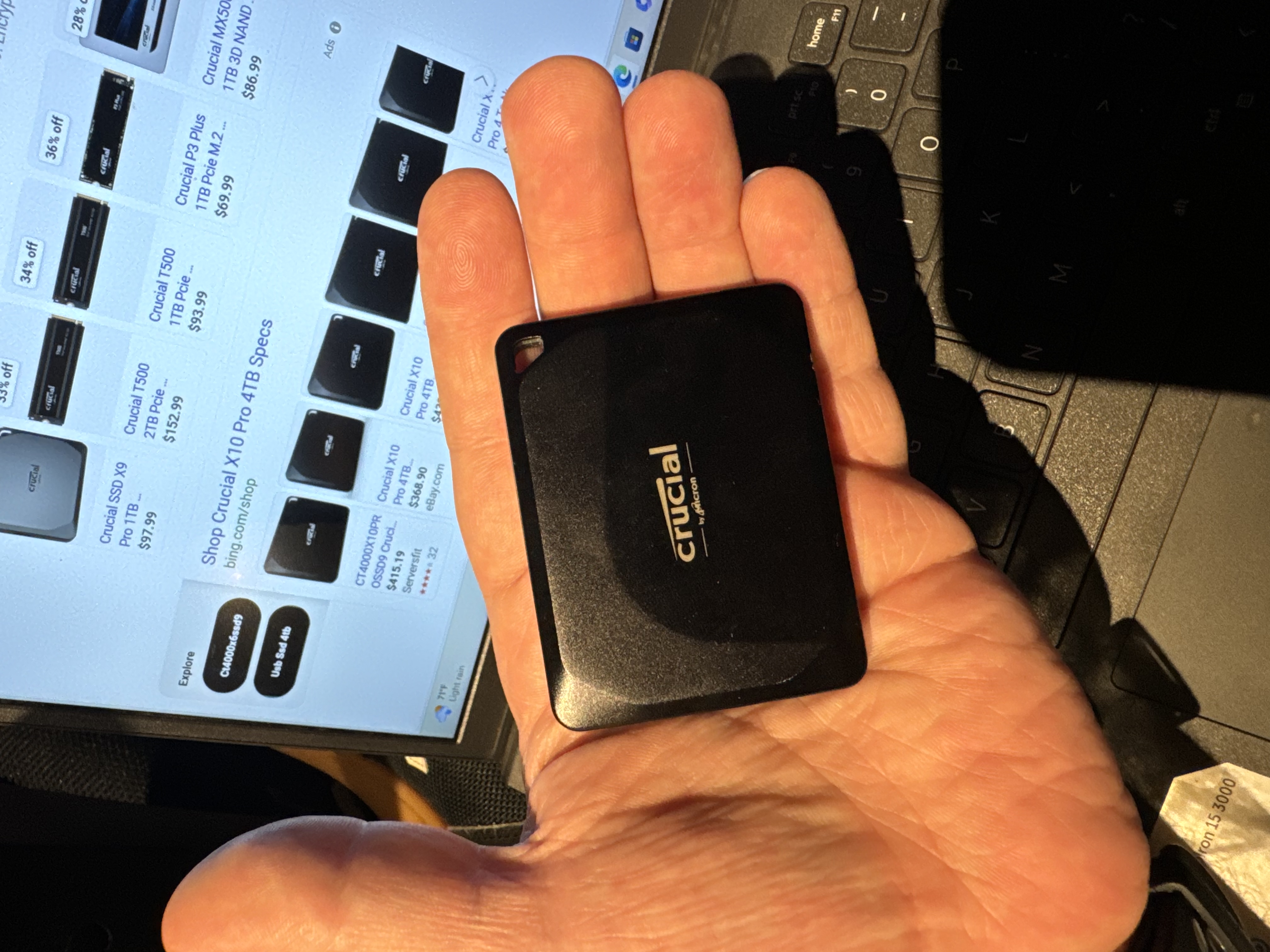 Solved: Crucial X10 Pro 4TB SSD will not mount / can not Solved: Crucial X10 Pro 4TB SSD will not mount / can not