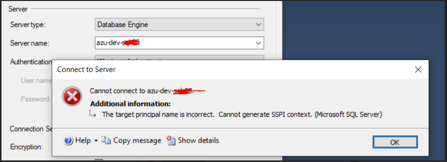 Solved: Cannot connect to SQL when group managed accounts (gMSA) are ...