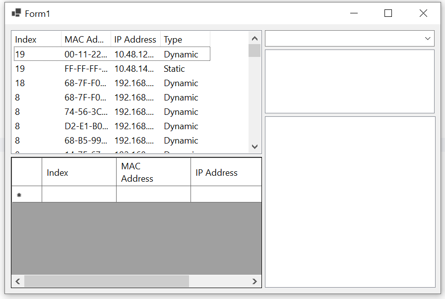 Solved: Windows Form Hidden ListView.SelectedIndexCollection control | Experts Exchange