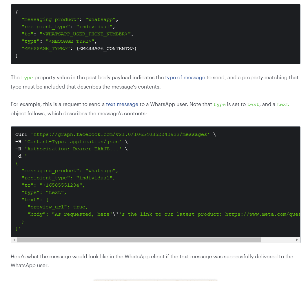 I need to send whatsapp text message with attached pdf file from my visual basic 6.0 desktop ...