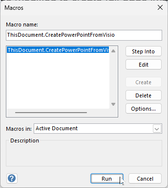 How to Create PowerPoint Slides from a Visio Drawing | Experts Exchange