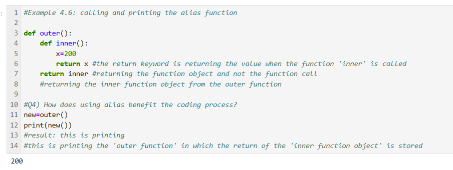 Solved: Nest function and closure in python | Experts Exchange