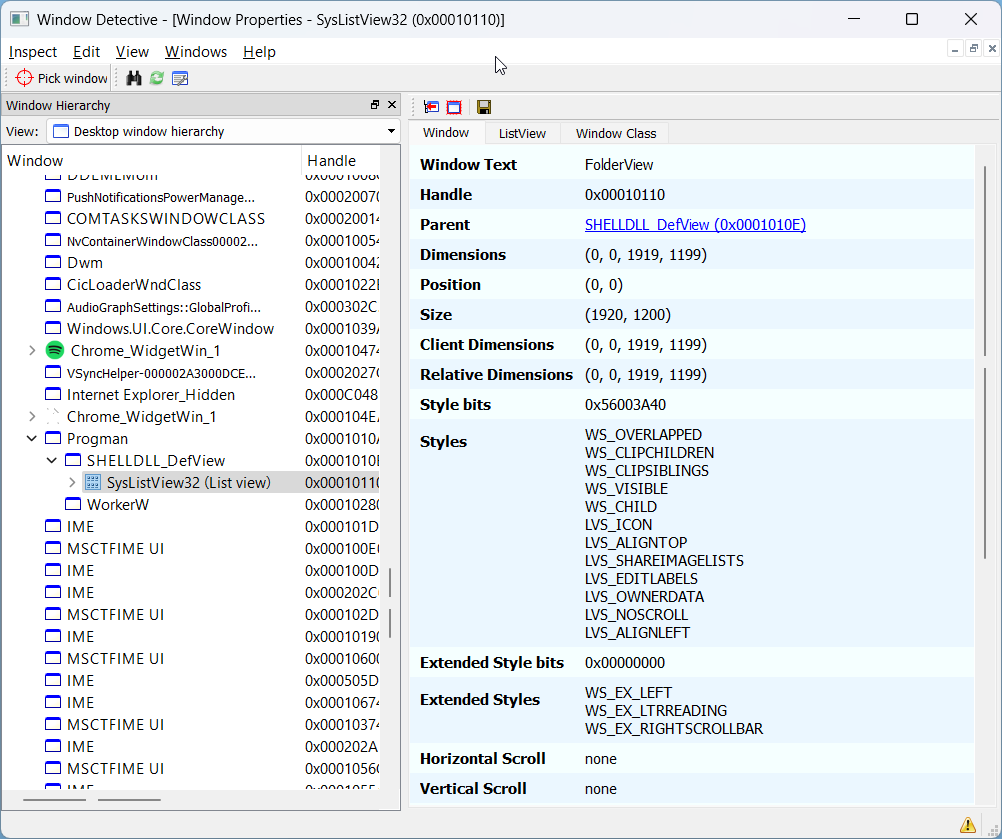 Solved: How do I access the position of the desktop icons from .Net? Ideally VB.Net, but C# is ...