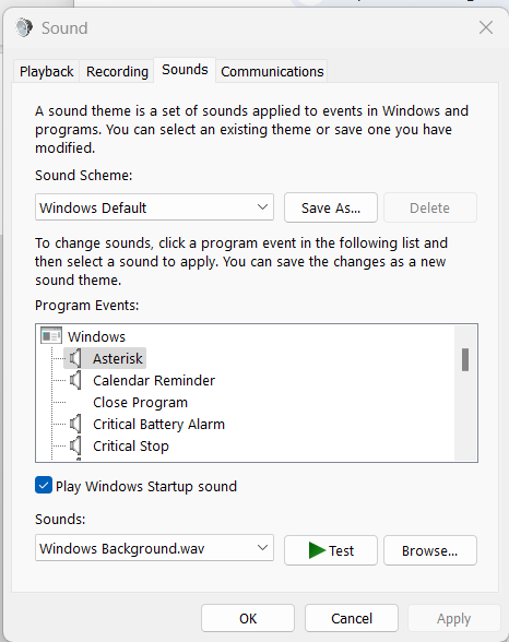 API to supress Windows System Sounds | Experts Exchange