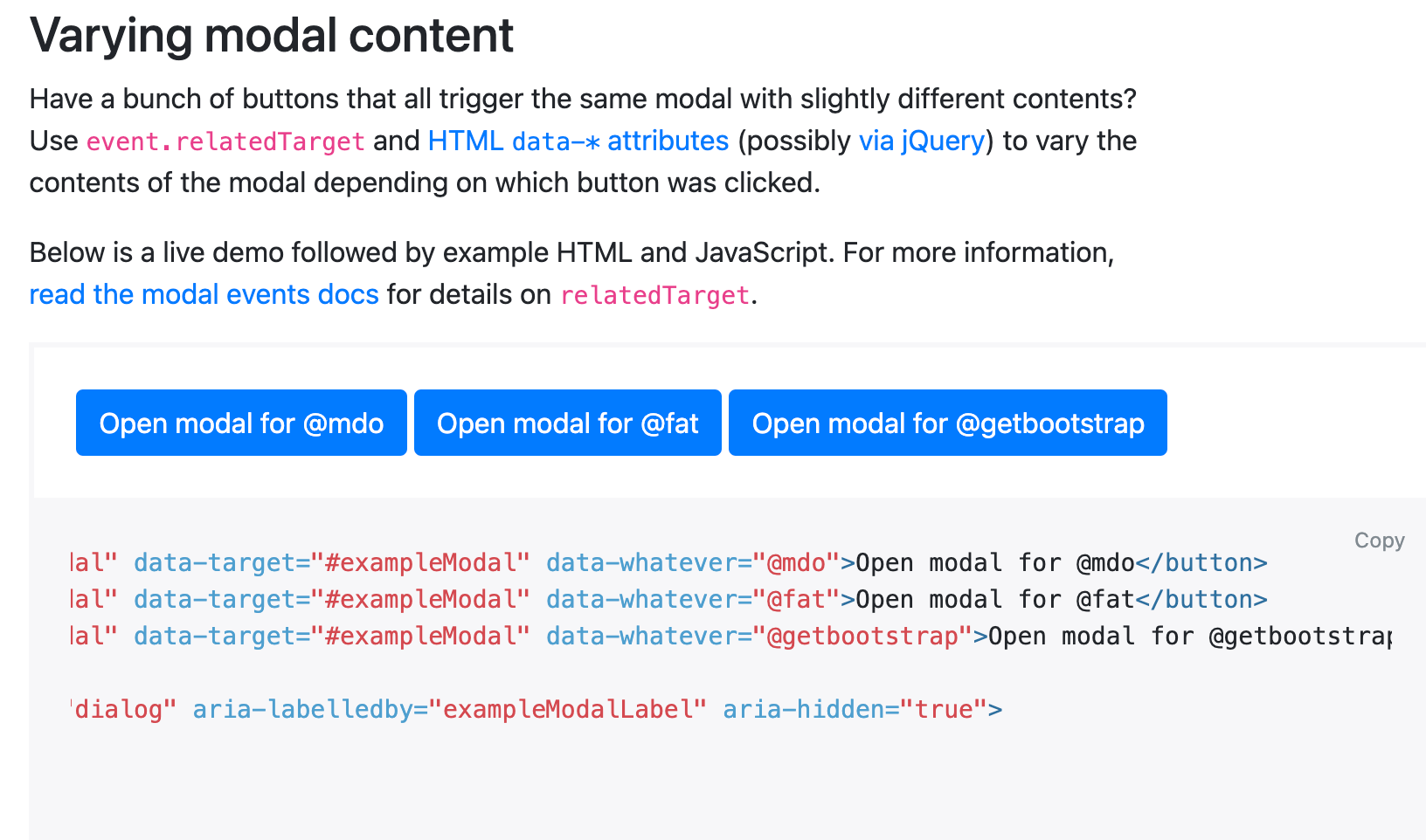 Solved: Show dynamic data on modal popup using php | Experts Exchange