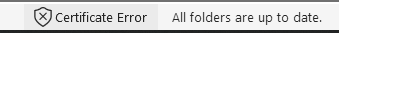 outlook showing certificate error - need help in remove it | Experts ...