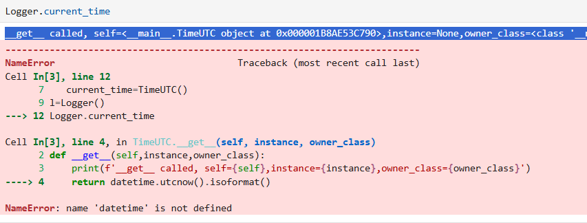 Solved: python: self in the dunder get in descriptor | Experts Exchange
