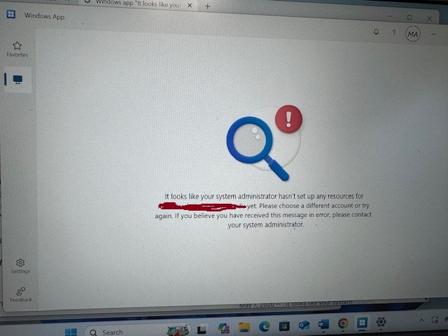 Windows App for remote desktop connection | Experts Exchange