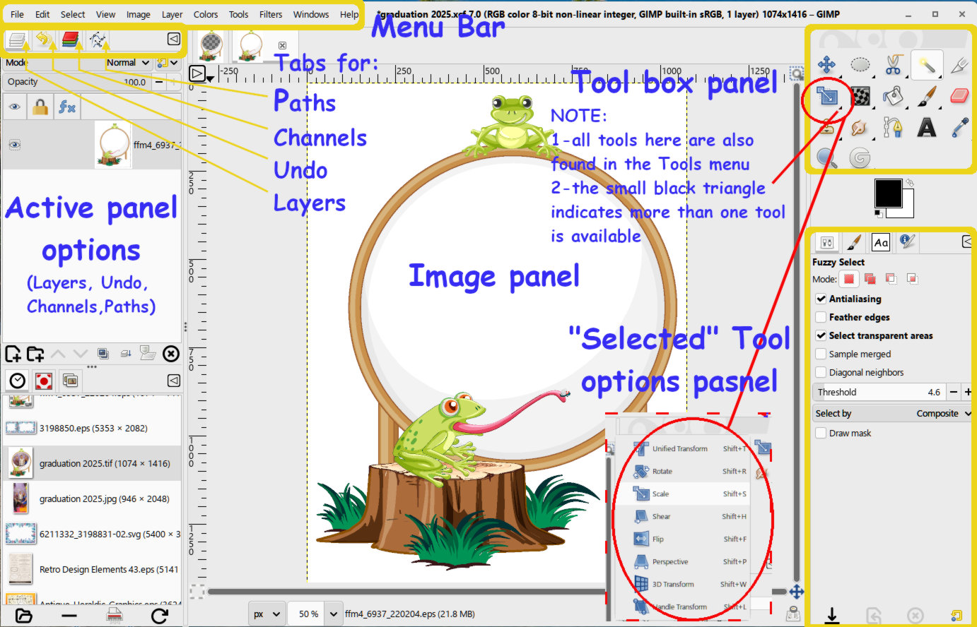 How to Create a Greeting Card from a Frame Image and a Photo | Experts ...
