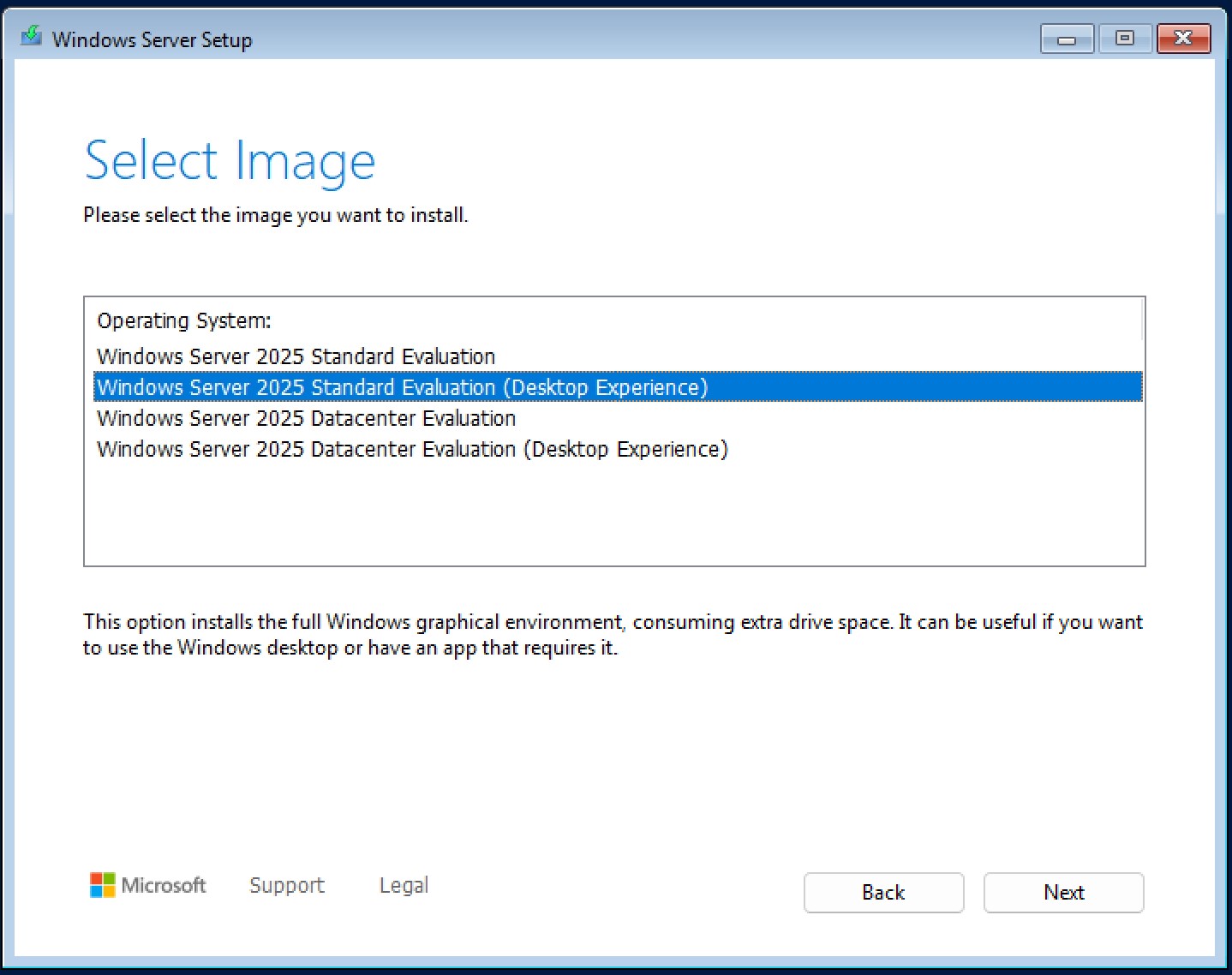 Solved: Activating Windows Server 2025 std Evalution | Experts Exchange