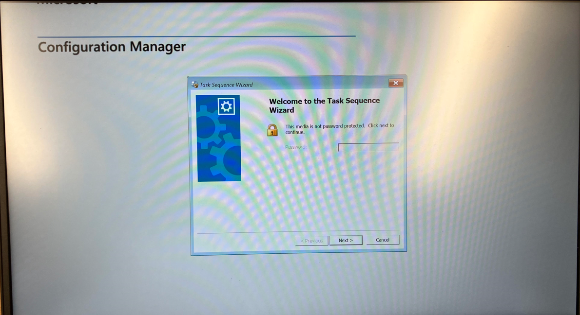 Solved: Tasksequence Windows Installation Blank | Experts Exchange