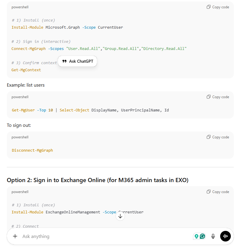 Best ways of adding 'Copy code' button to code text box within MS Word ...