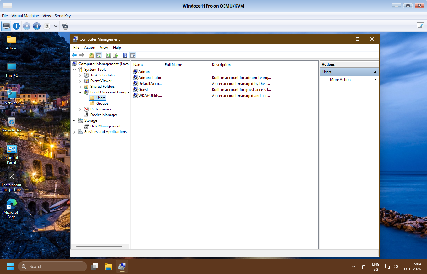Solved: Set up accounts using Windows 11 Pro | Experts Exchange