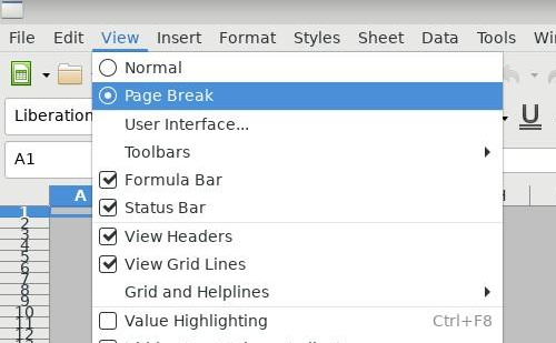 Why Isn’t My Spreadsheet Printing It All In Libre Office Calc ...