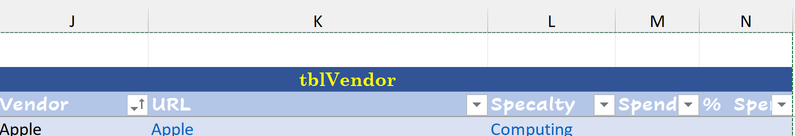 How to use an Excel Table column as a List validation criteria ...